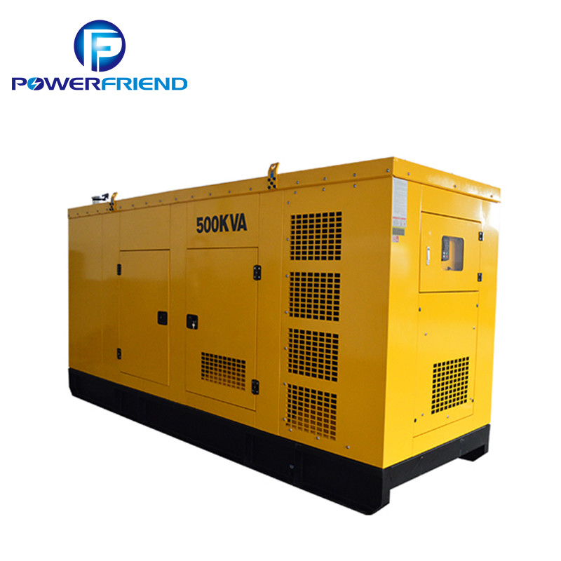 60hz 500kva Power Cummins Diesel Generators Super Silent Kta19 G4 Engine