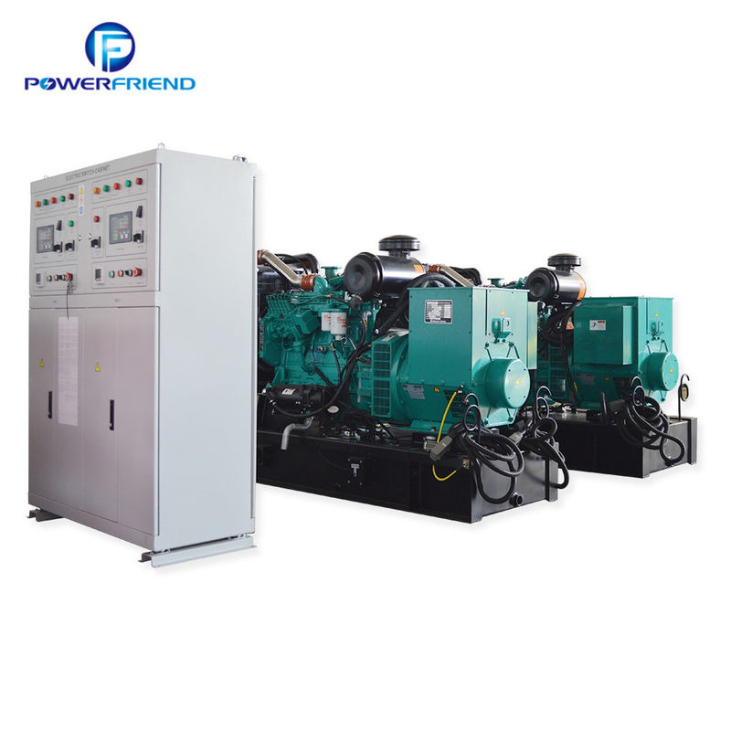 80kw 100kva 6 Cylinder PowerFriend Silent Generator Set , Quiet Diesel ...
