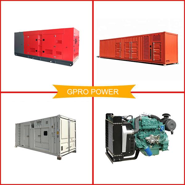 20Ft Containerized Container Diesel Generator Set 750Kva 600Kw Water ...