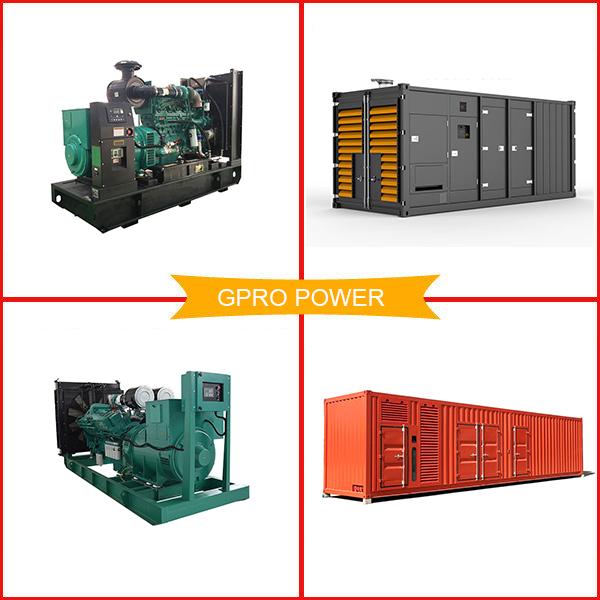 Container Diesel Engine Driven Generator Adopted Cummins Engine