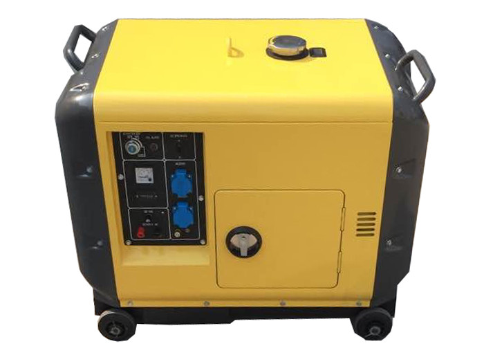 Home Use 5kva 6kvA Diesel Small Portable Generators / Electric Start ...