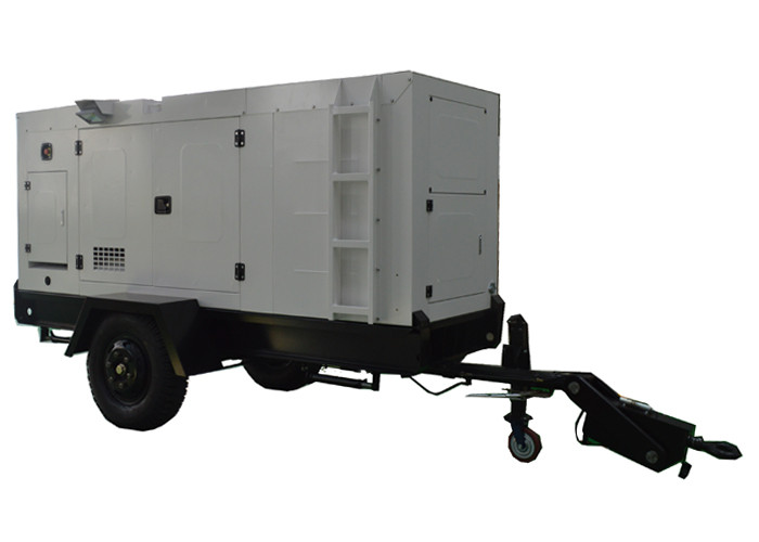 100KVA 3 Phase Trailer Mounted Generator Mobile Rental Generator With Cable