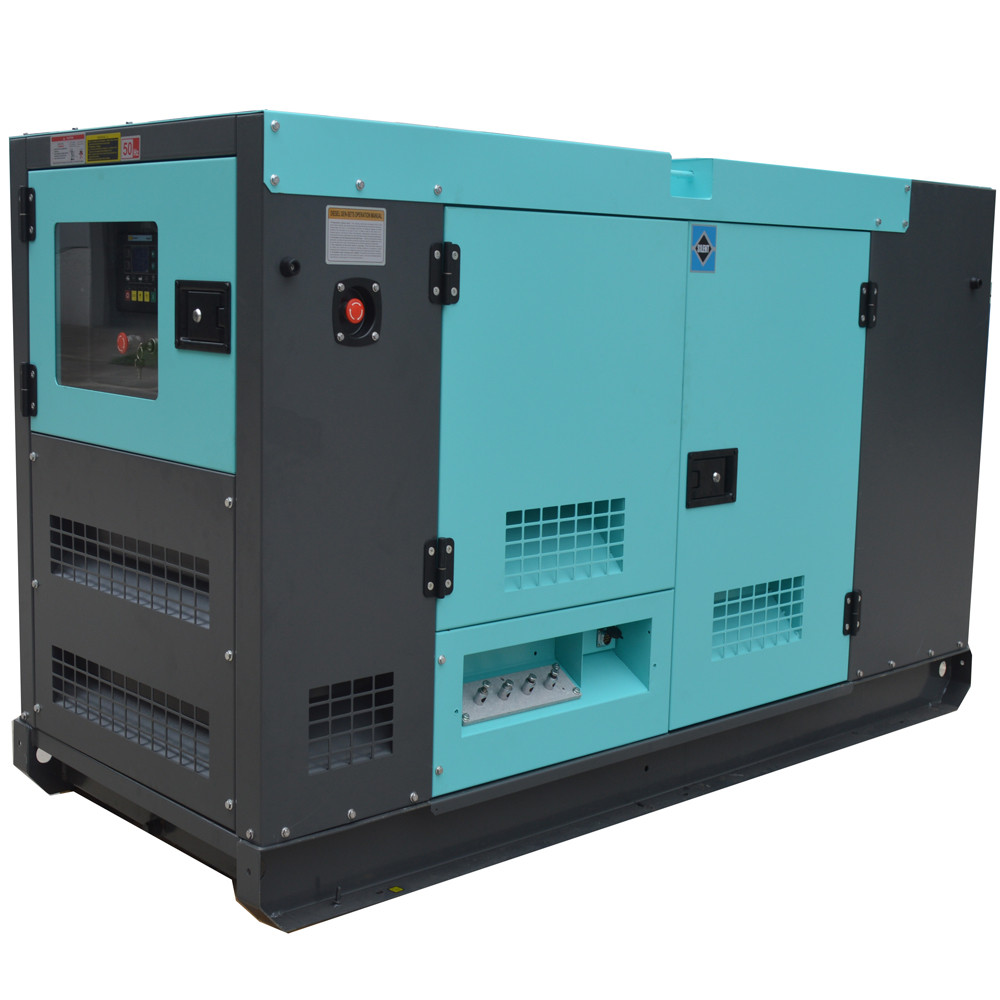 Water Cooled Silent Type Cummins Diesel Generators Electronic