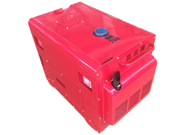 Electric Start 5kVA Portablel Diesel Small Portable Generators , AC ...