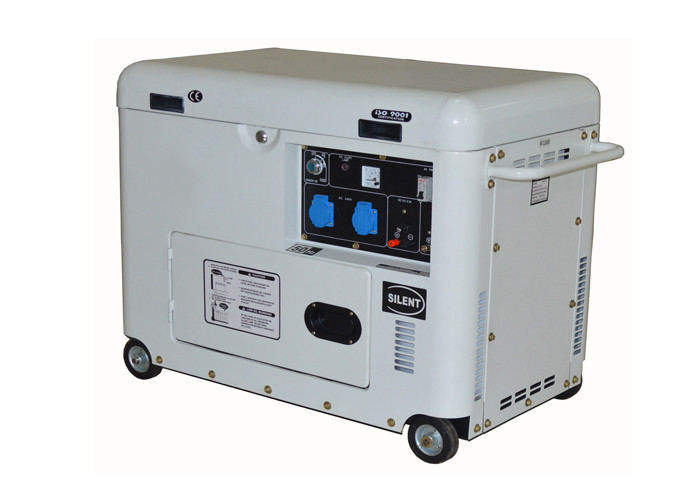 Mono Phase Air Cooled Diesel Engine Small Quiet Portable Generator With