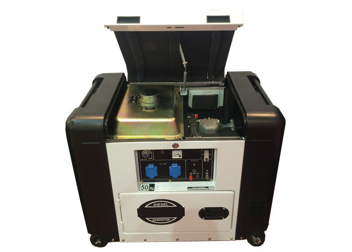 Open Type 7kva Standby Diesel Generator , Diesel Engine Generator Set