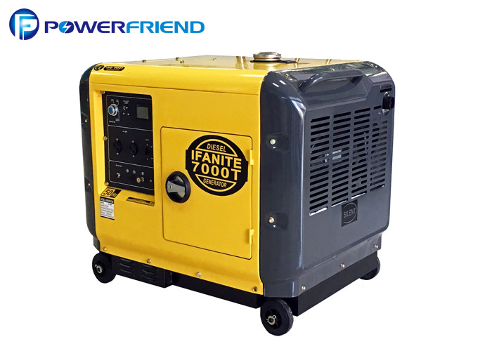 Super Silent Small Portable Generators , 5kva 5000w Portable Diesel ...