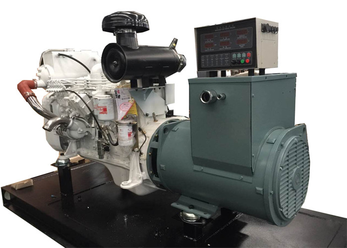 100kva Cummins Boat Diesel Generator Weathproof Silent Type , Stamford ...