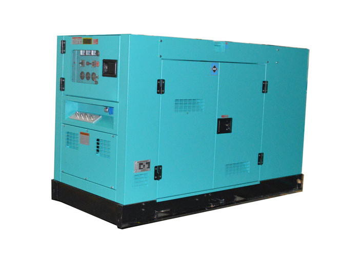 Blue Color Diesel Engine Generator Set , Silent Liquid Cooled Diesel ...