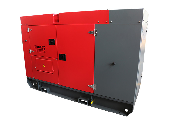 GP28FWS Red Silent Diesel Generator Set Genset Famous High Performance ...