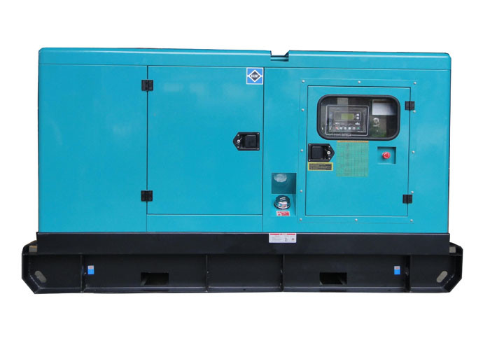 AC Synchronous 80kw Silent Generator Set , Cummins Diesel Genset 6BT5.9- G2 Engine