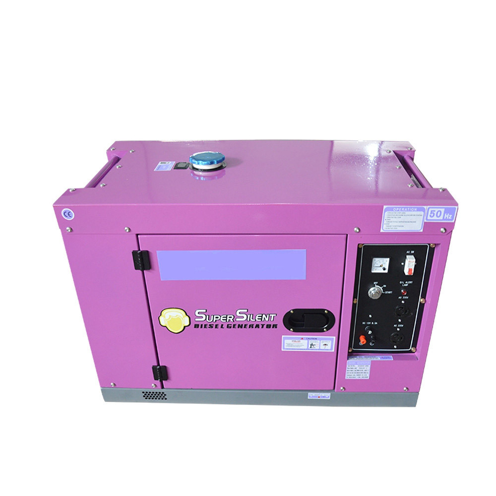 Silent Type Small Portable Generators 3kva 6kva 5kva Diesel Generator