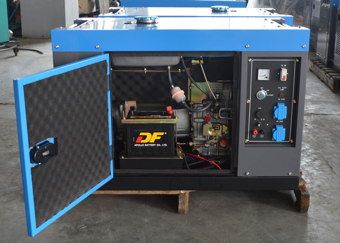 6000W Small Portable Generators diesel electric start ultra silent air ...