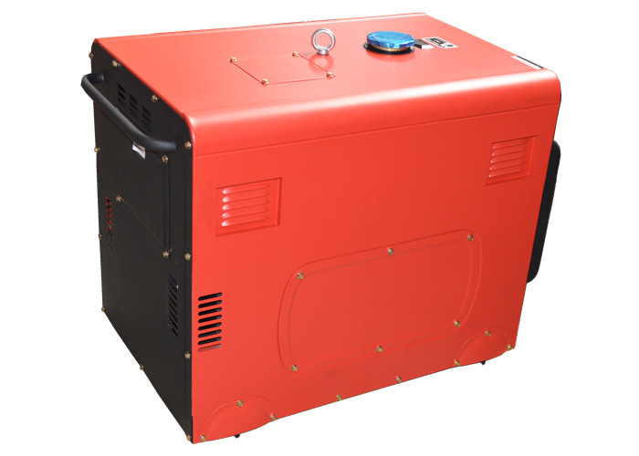 Diesel Small Portable Generators Electric Genset 5kw Single Phase Or ...