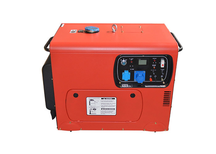 Diesel Small Portable Generators Electric Genset 5kw Single Phase Or ...
