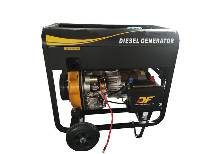 Strong Small Portable Generator 6kw Electric Start Genset 100% Copper ...