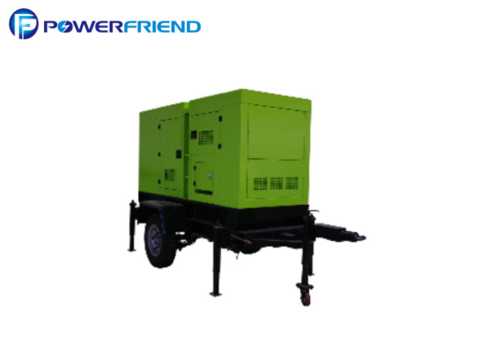 3 Phase Durable Use 100kva Mobile Trailer Generator With Cummins Engine