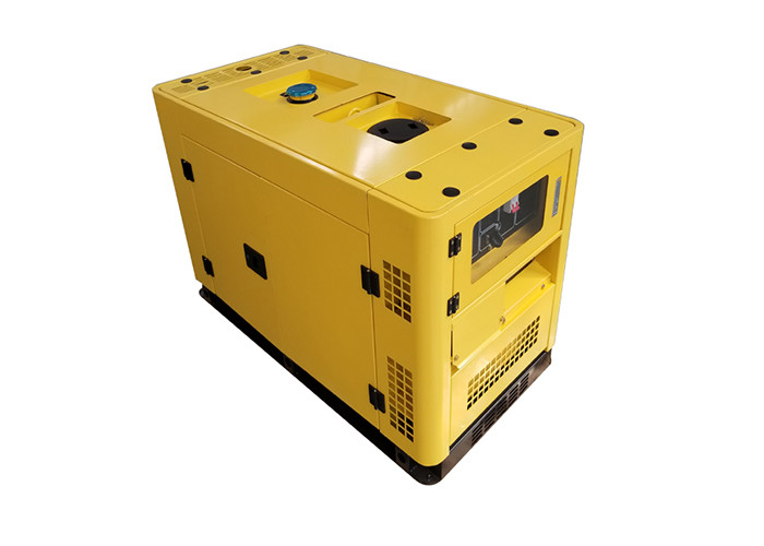 Soundproof 10kw 12.5kva Small Portable Generators , Diesel Powered ...