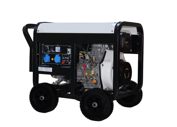 6 Kva Open Type Small Silent Diesel Generator Portable Low Fuel Consumption