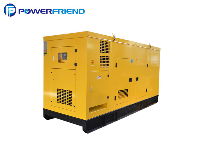 Yellow Color Durable 400kw 4 Cylinder Diesel Generator With Cummins Engine