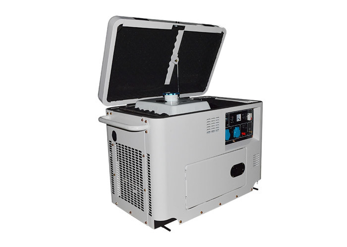 Silent Soundproof Small Portable Generators 5kw 5kva For Home Use In White