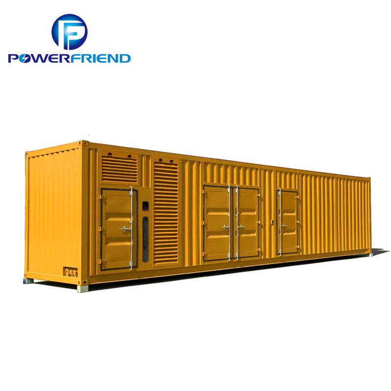 20Ft Containerized Container Diesel Generator Set 750Kva 600Kw Water ...