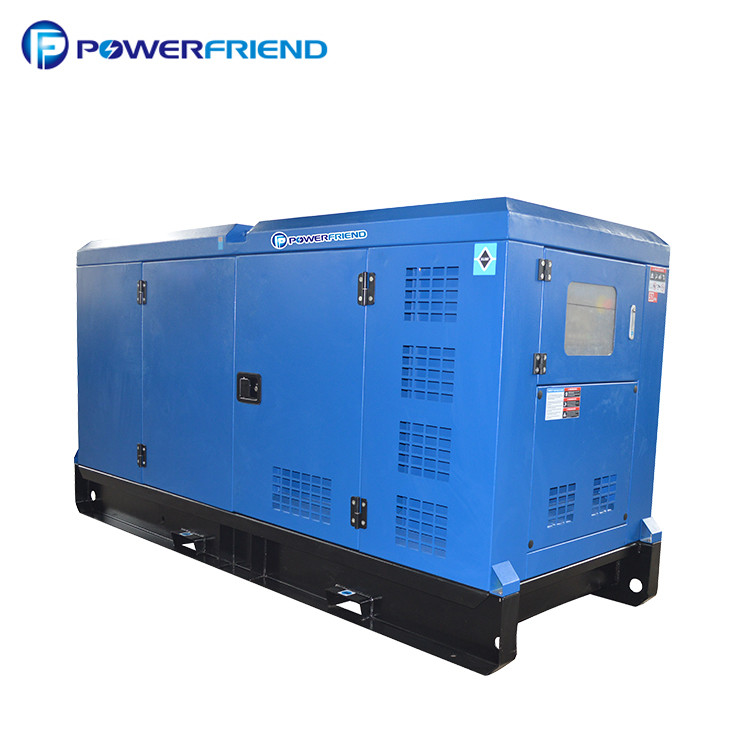 Blue Super Silent Diesel Standby Electric Generators 64KW 80KVA Power