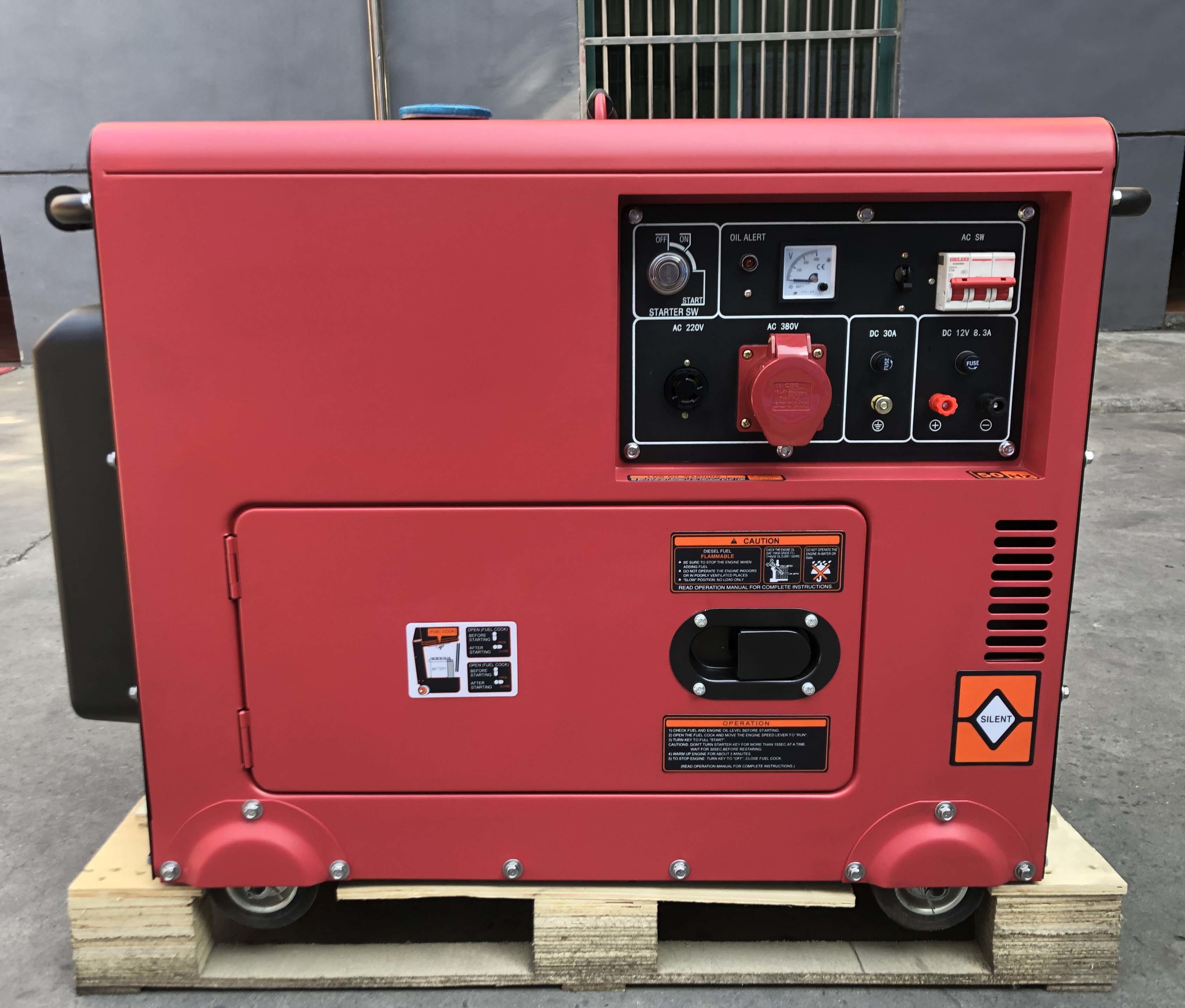 Home Use Electric Start 5KW Portable Diesel Generator Without Noise Home Use Electric Start 5KW Portable Diesel Generator Without Noise