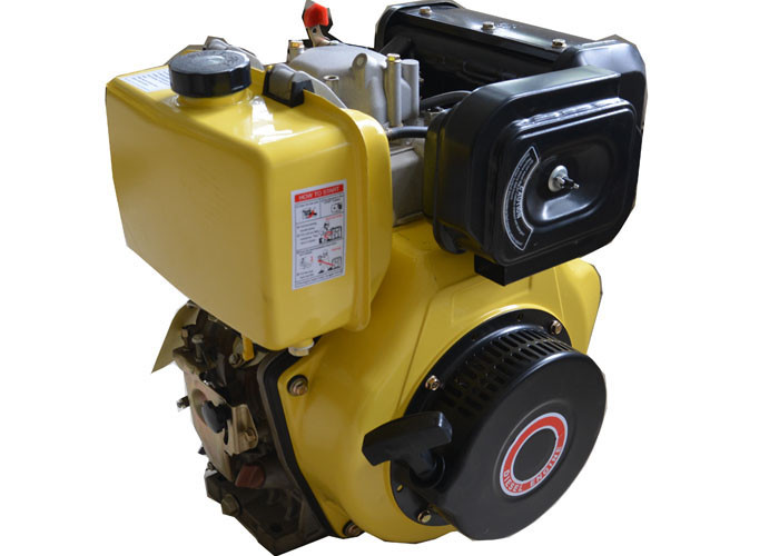 Red color High Performance Diesel Engines 1 cylinder air cooled ...