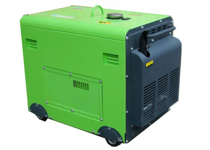 Mobile Silent Diesel Generator Portable Electric Generator 6kv Hand Start
